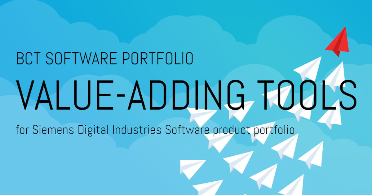 BCT Software for Siemens Digital Industries Software Solutions